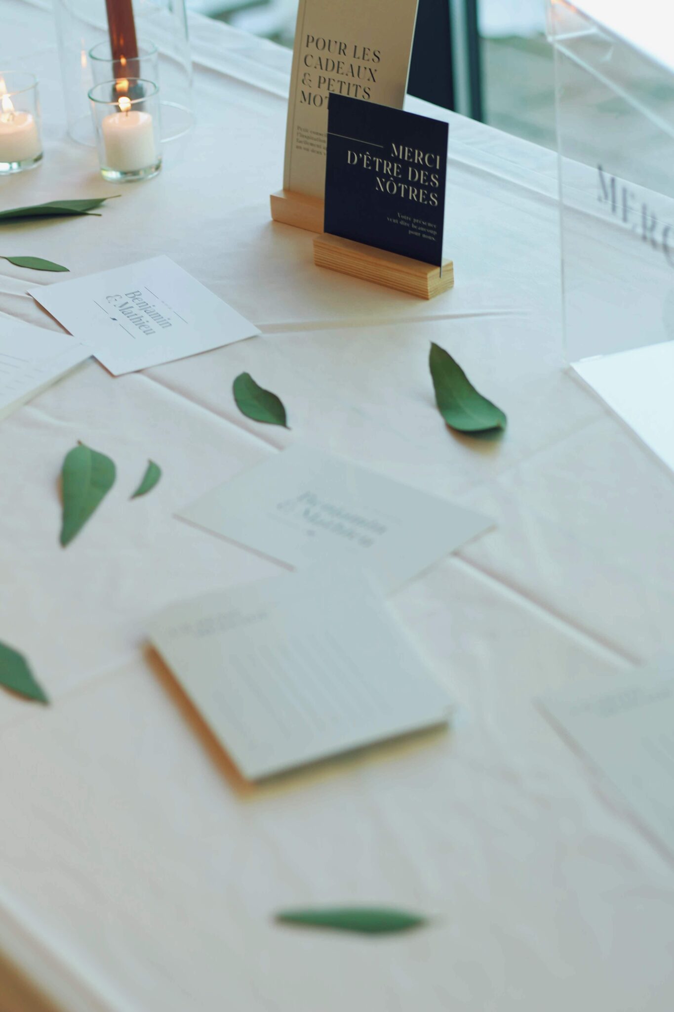 Identité de mariage pour Benjamin & Mathieu | Club Social - Studio DIY